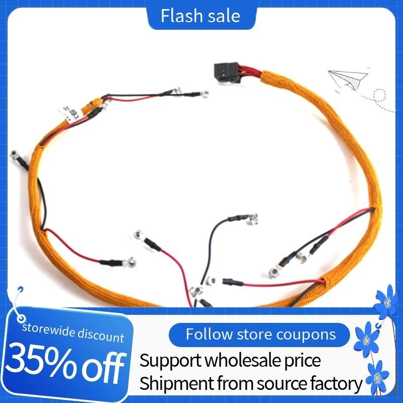 Excavator Parts Fuel Injector Nozzle Harness 305-4893 3054893 for CAT ...