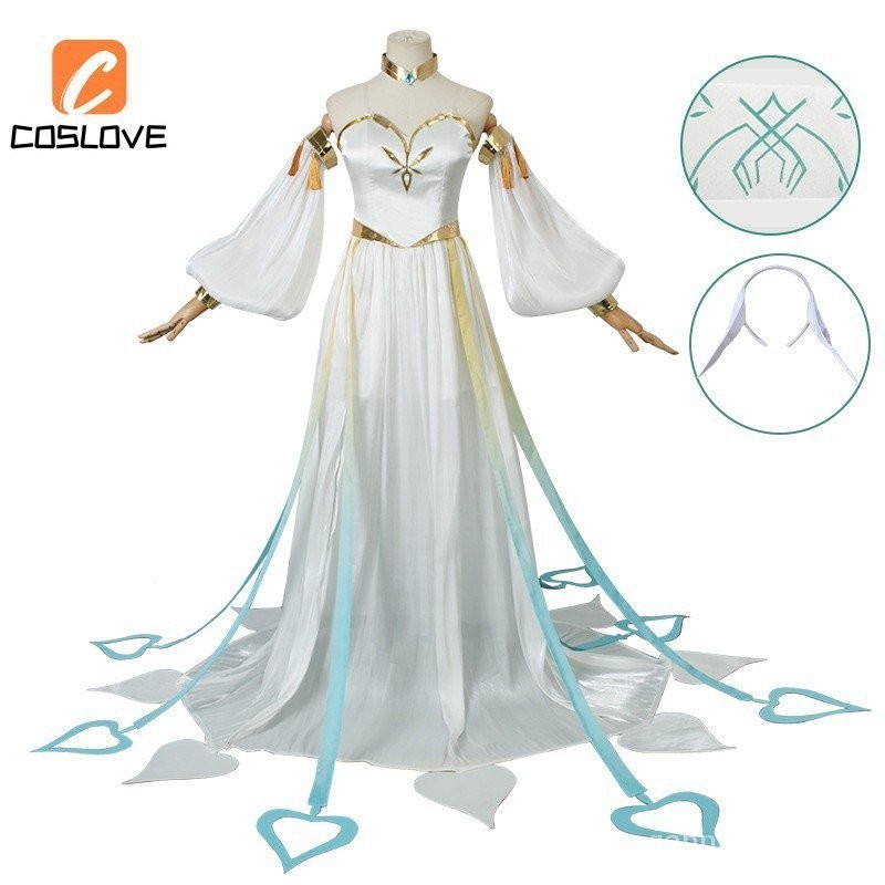 【In stock】Genshin Impact The Greater Lord Rukkhadevata Cosplay Full Set ...