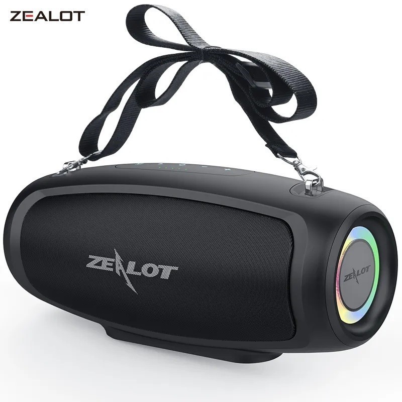 [Local Shipment]ZEALOT S37L 50W Portable Bluetooth Speaker Output Power ...