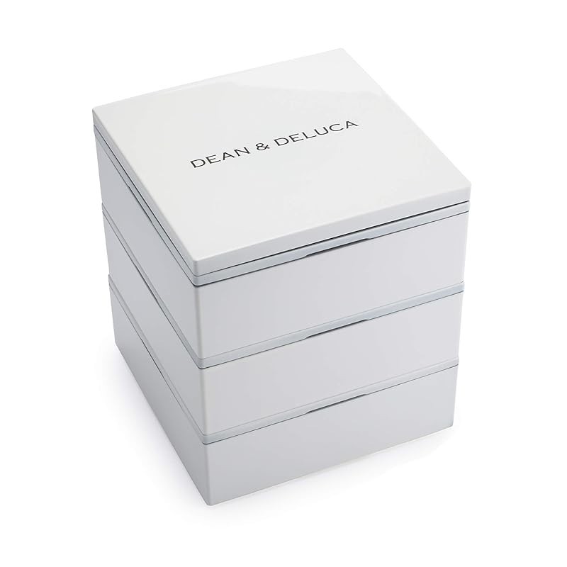 Dean & Deluca 3-Tiered Bento Box - Small, White [Japan Product ...