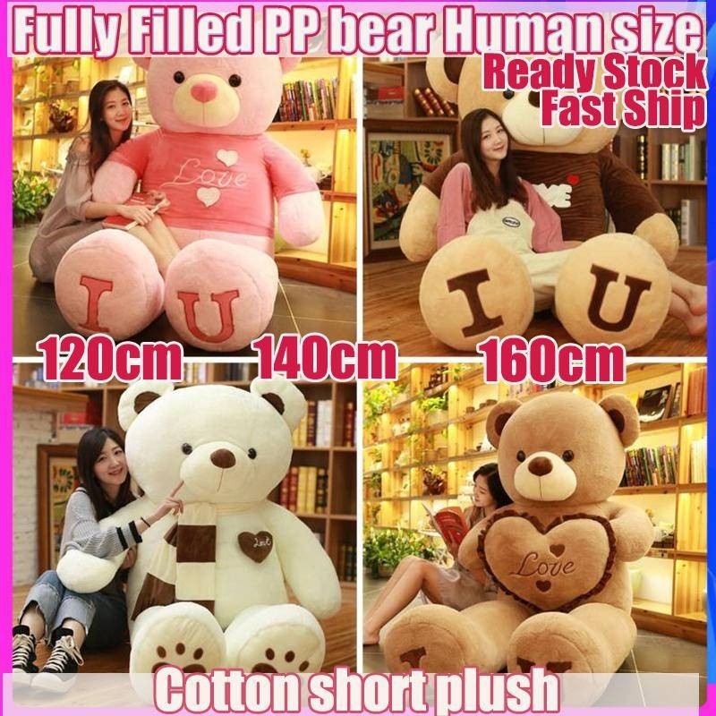 (Ready Stock) Hugging bears teddy bear 180cm/160cm human size stuffed ...