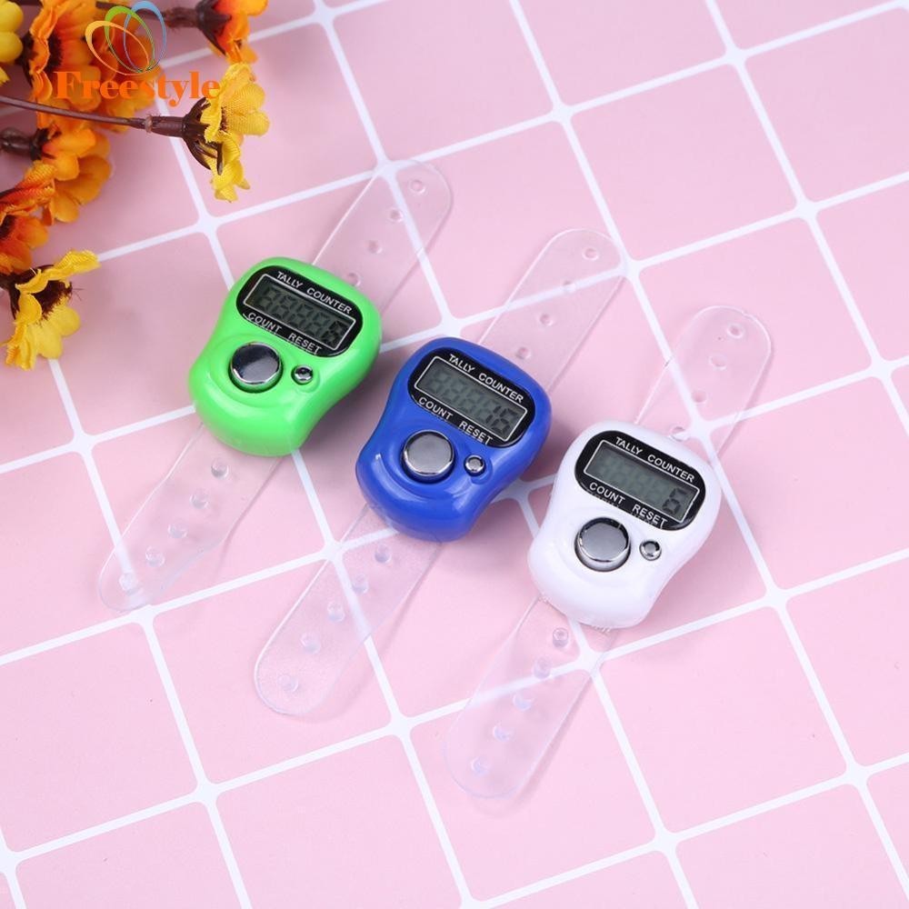 Stitch Marker Row Finger Ring Counter LCD Electronic Digital Tally ...