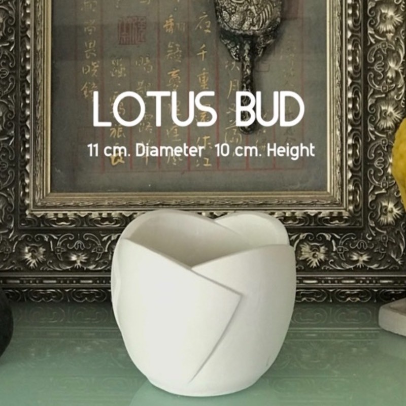 Lotus Bud - Concrete Pot for Plants with Drain Hole | Shopee Philippines