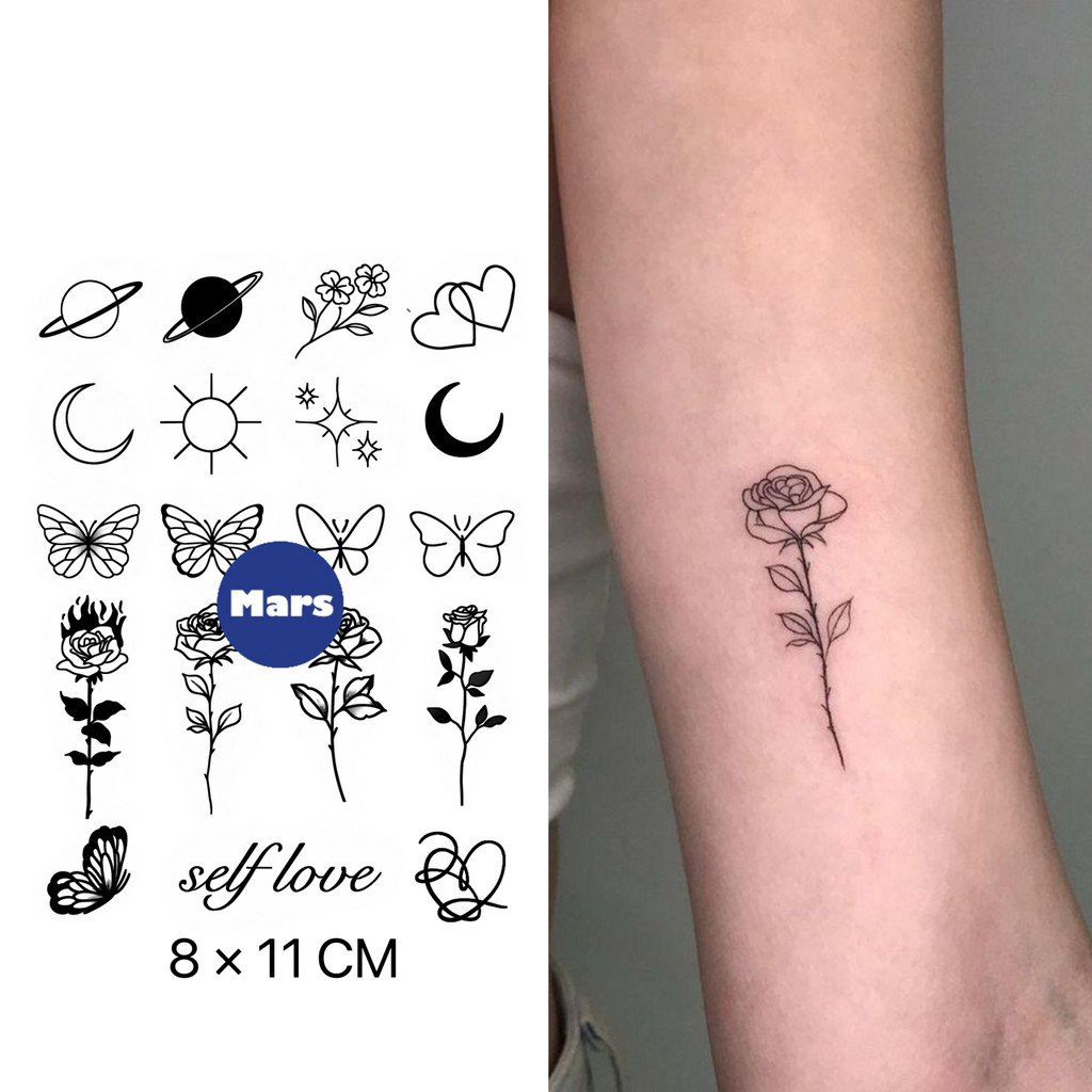 【Mars Tattoo】NEW Technology Magic, Long Lasting 2 Weeks, Semi-Permanent ...