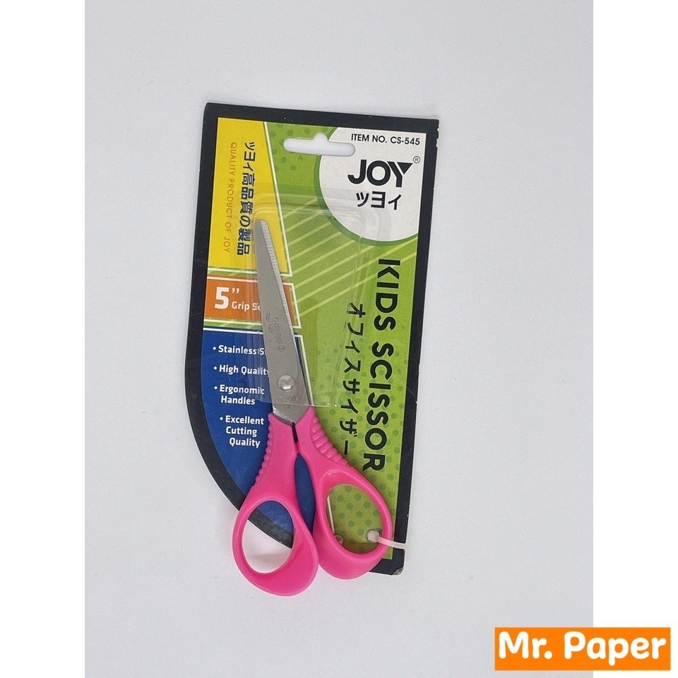 Joy Kids Scissors 5" Grip | Mr. Paper | Shopee Philippines