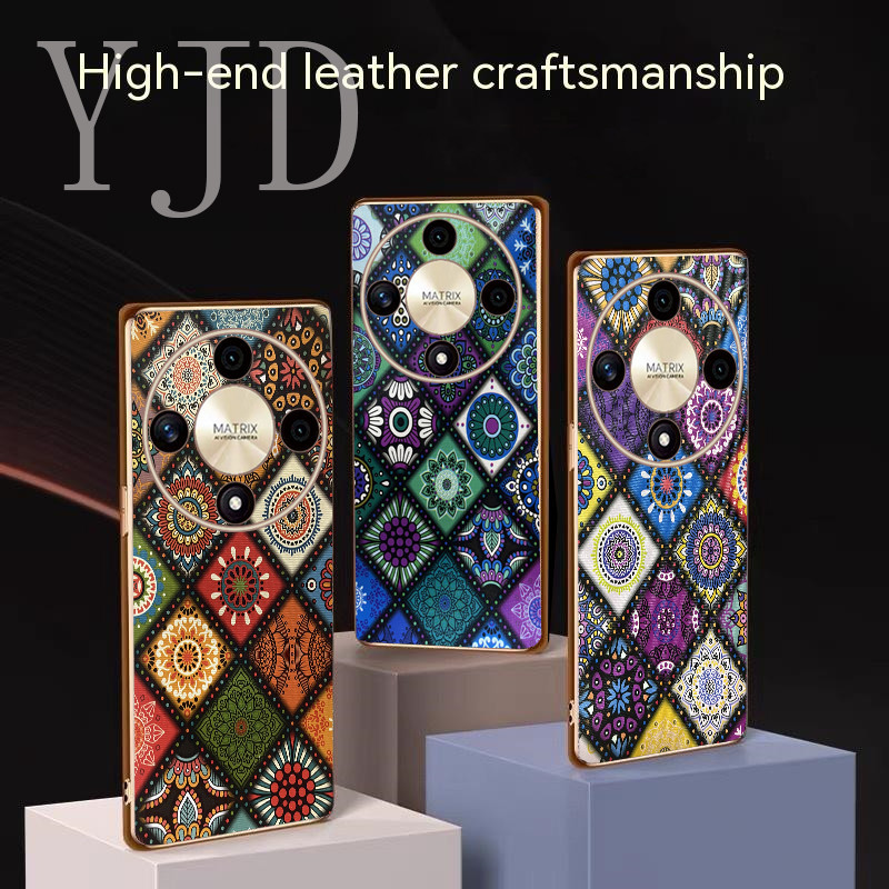 YJD Case For Honor X9b Chinese Style Electroplated Edge Shockproof ...