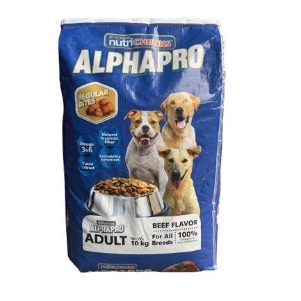 Nutri Chunks ALPHAPRO Adult Dog Food (10kg) | Shopee Philippines