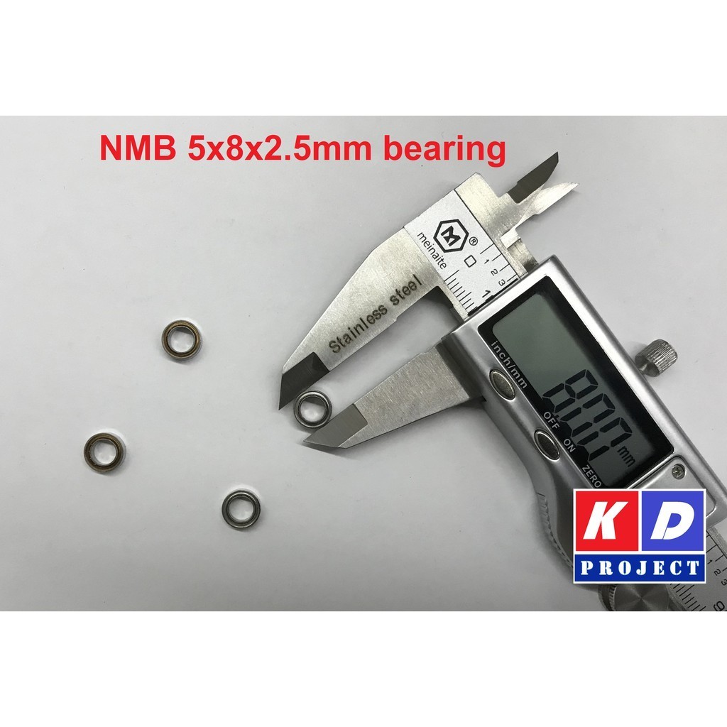 Mini 4wd parts bearing 2x5x2.5mm for rollers / 2x6x2.5mm for wheel KD ...