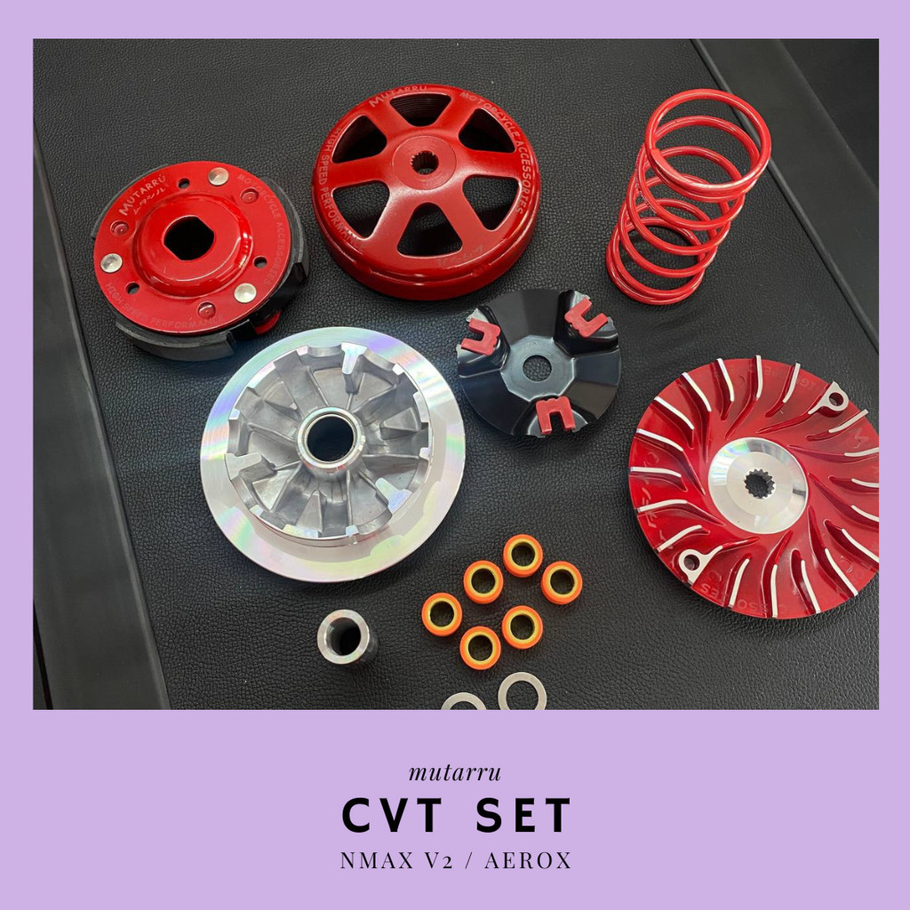 Mutarru cvt set for Yamaha nmax v2 and aerox oto klasiko | Shopee ...