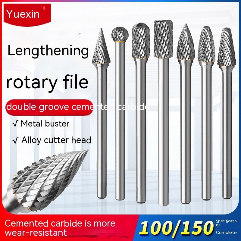 6mm extended Tungsten Carbide Burr, hard alloy grinding head, Mata ...