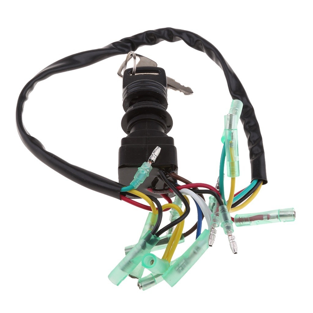 Ignition Switch Key Assy 703-82510-43 for Yamaha Outboard Motor Control ...