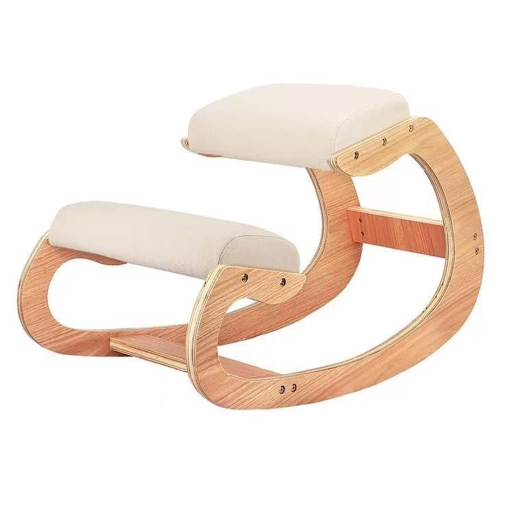 Solid Wood Chair Correction Chair Kneeling Chair Sitting Posture Chair ...