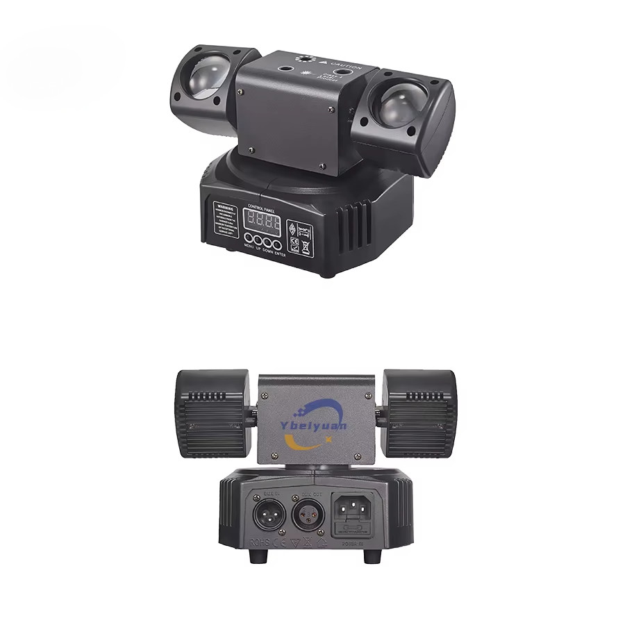 LED Rotating Laser Beam Strobe 3-in-1 Disco Light DMX512 DJ Bar Club ...