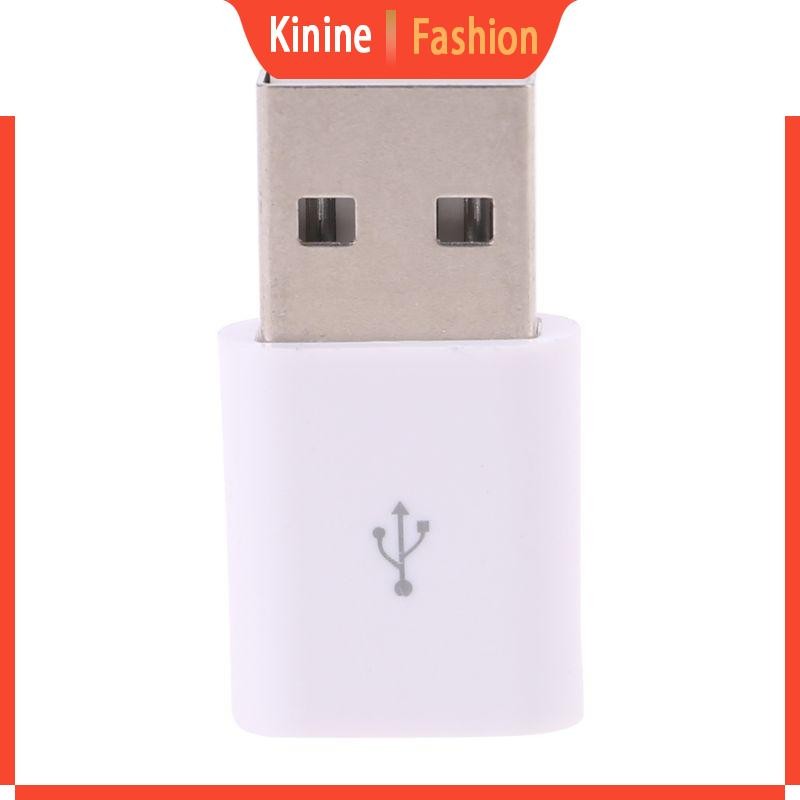 KIN USB 2 0 Type A Male to Micro USB B Female Adapter Plug Converter ...