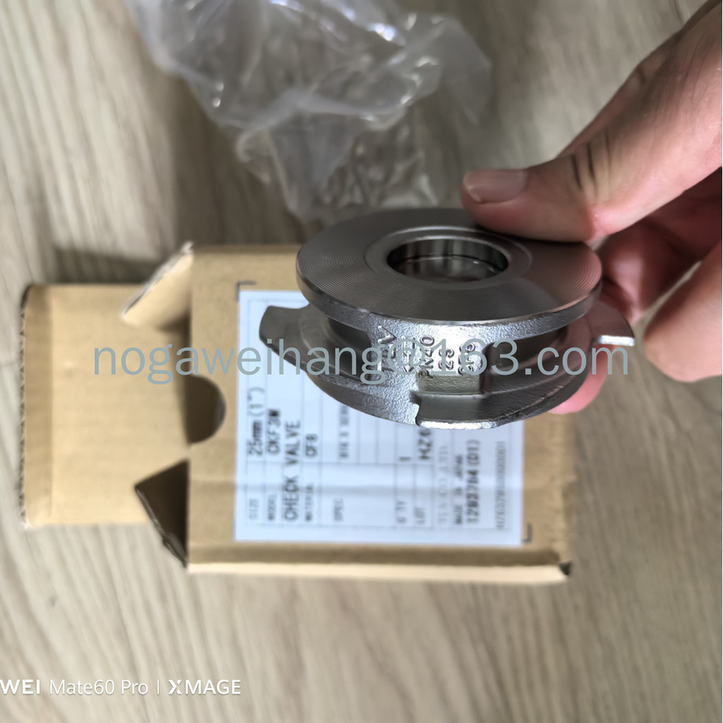 TLV CKF3M DN25 check valve, stainless steel wafer check valve. | Shopee ...