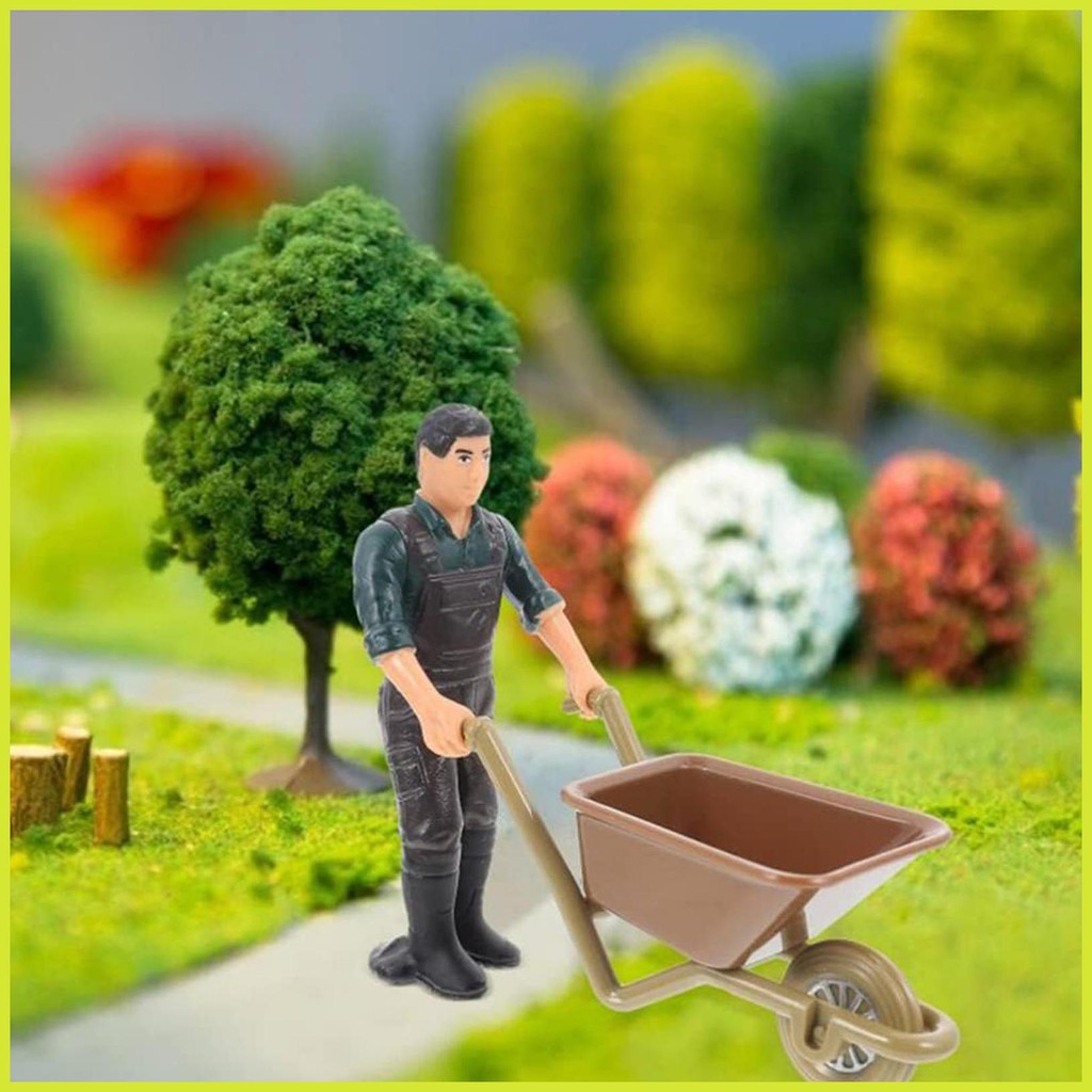 Toy Farm 12PCS Farm Accessories Model Farmers Pretend Playset Farm ...