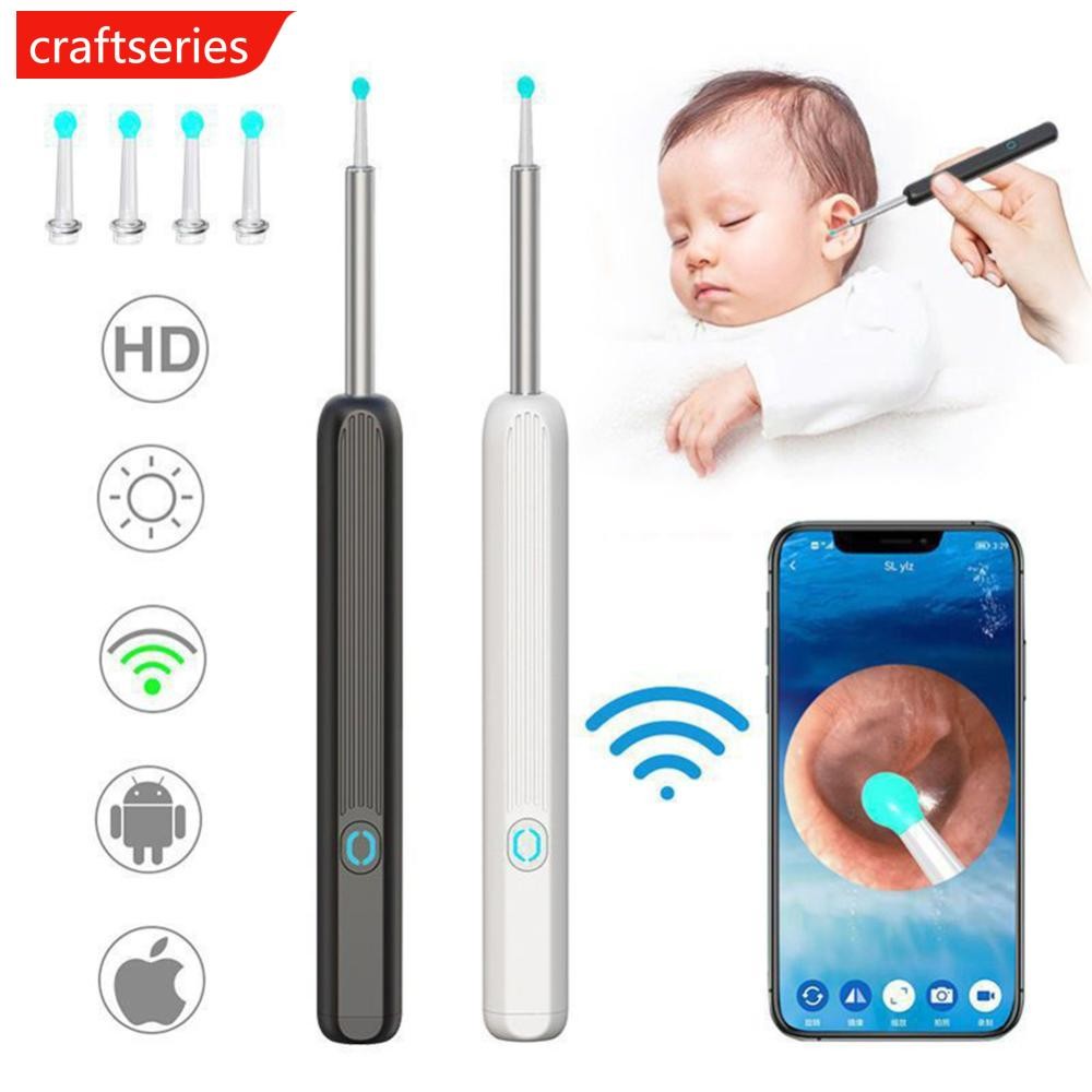 [Local Delivery]⛟ HD Intelligent Wireless Visual Earpick Rechargeable ...