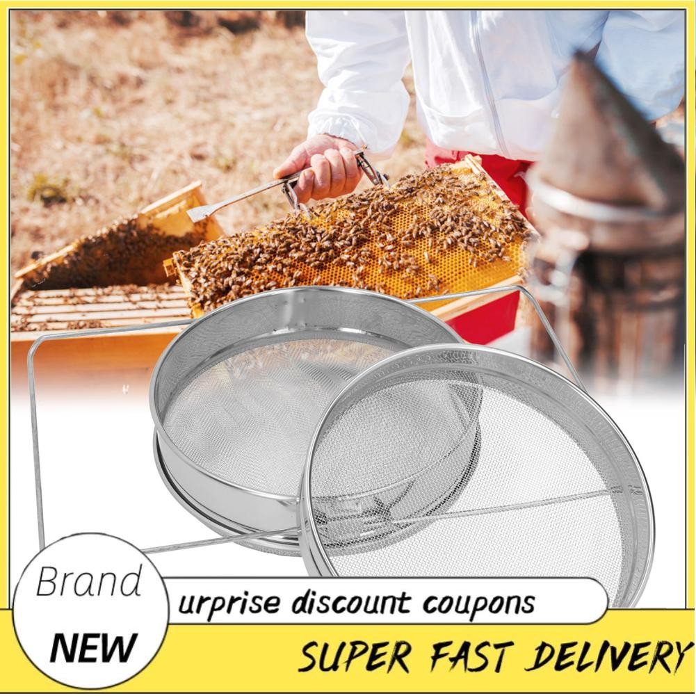 Freemarket LiebeWH 304 Stainless Steel Honey Filter Double Sieve ...