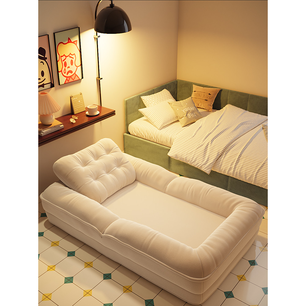 Human Dog Bed Lazy Sofa Reclining and Sleeping Tatami Bed Single ...