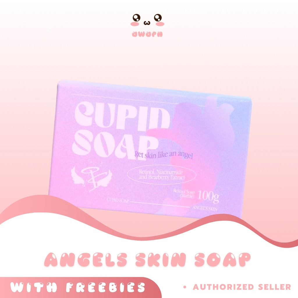 Angel Skin Cupid Soap Face & Body Bar Soap With Glutathione | Retinol ...