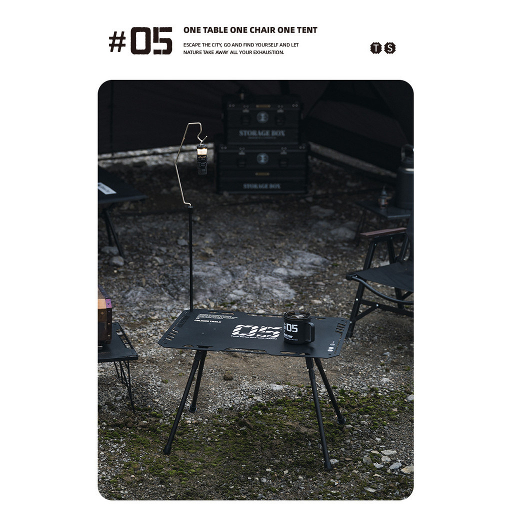 ShineTrip Outdoor Lightweight Tactical Table Portable Folding Table ...