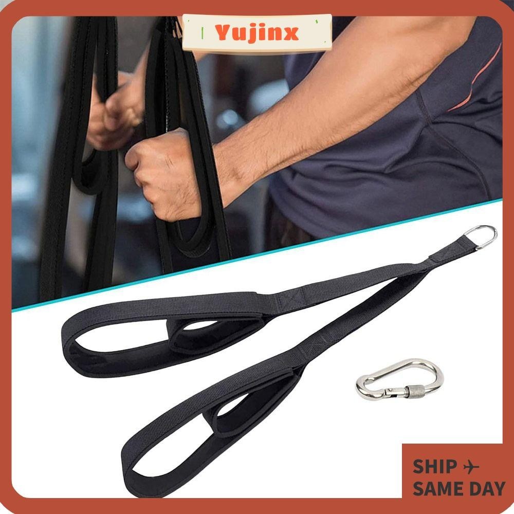 YUJINX Leg Raise Strap, Gym Fitness Equipment Pulldown Rope, Multi ...