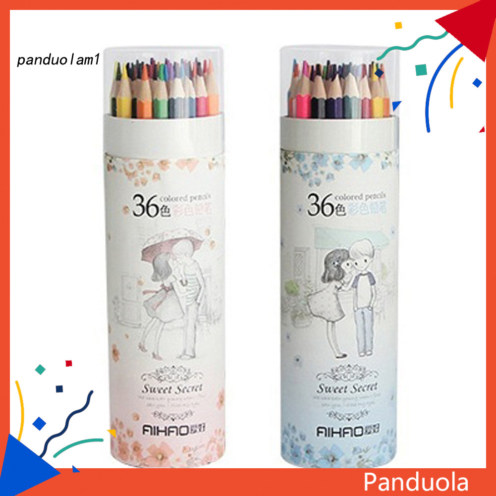 PANDU Watercolor Drawing Colored Pencil Set Student School Sketch ...