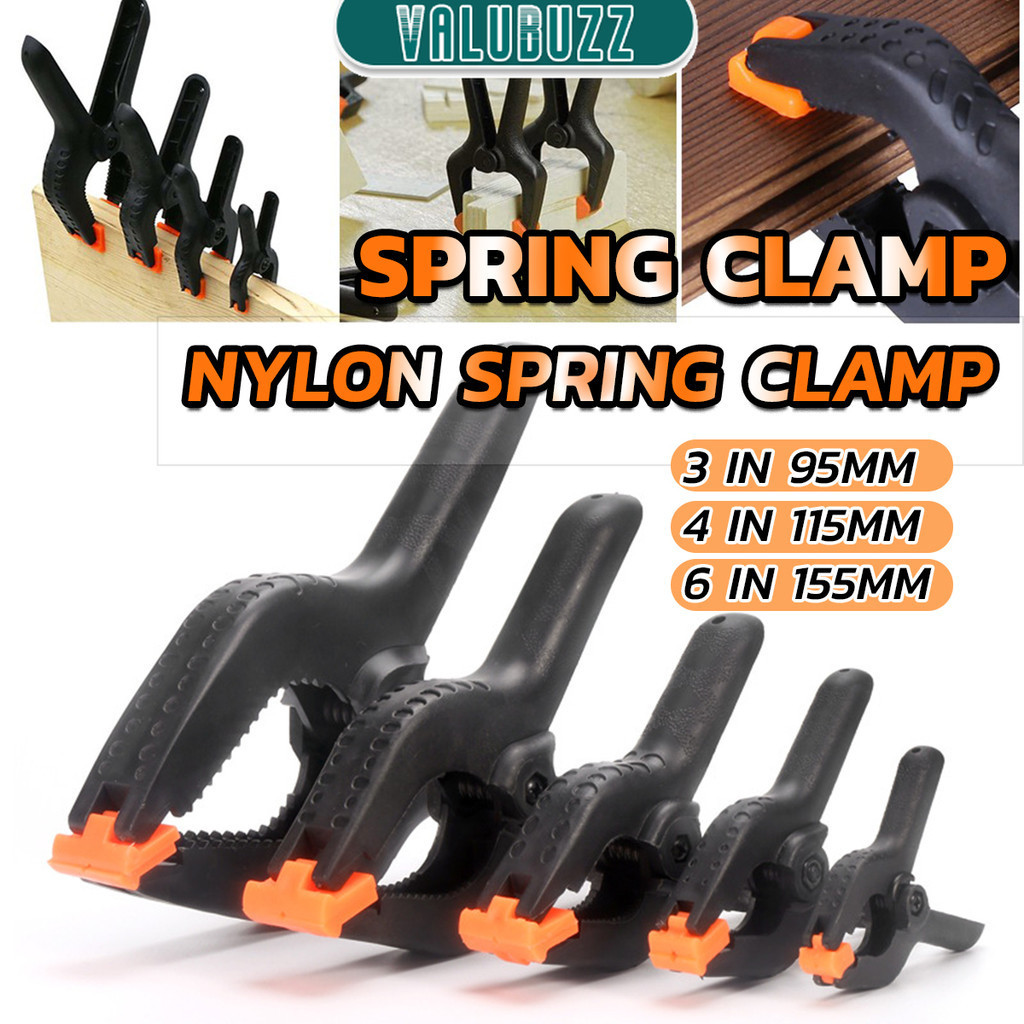 VLB Spring Clamp 3" | 4" | 6" Inch Heavy Duty Plastic Clamps For Crafts ...