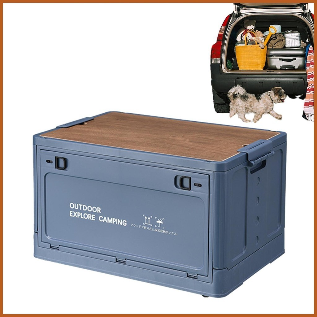 Folding Camping Storage Bins Stackable Outdoor Camping Storage Bins ...