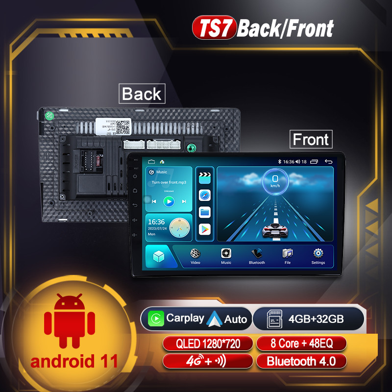 TS7 Android Navigation GPS Universal MP5 Car Stereo Car Android Player ...