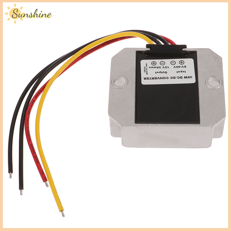 Sunshine> 8V-40V To 12V 3A 36W Stabilizer Transformer DC Converter ...