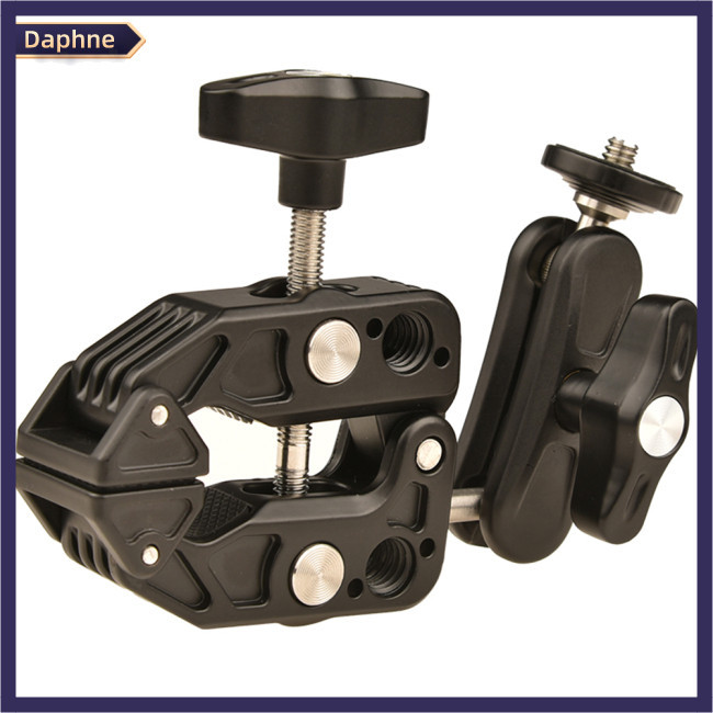 Daphne Camera Clip 360-degre Ball Head Magic Arm Clamp With 1/4 3/8 ...