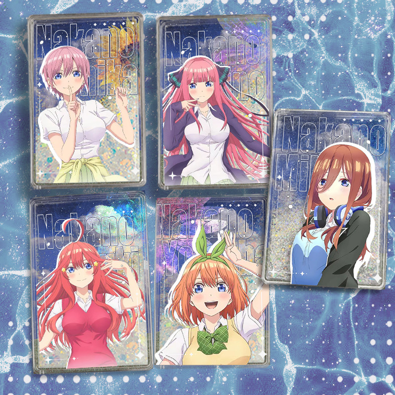 Quintessential Quintuplets Bride Nakano Miku Nino Ichika Yotsuba Itsuki ...
