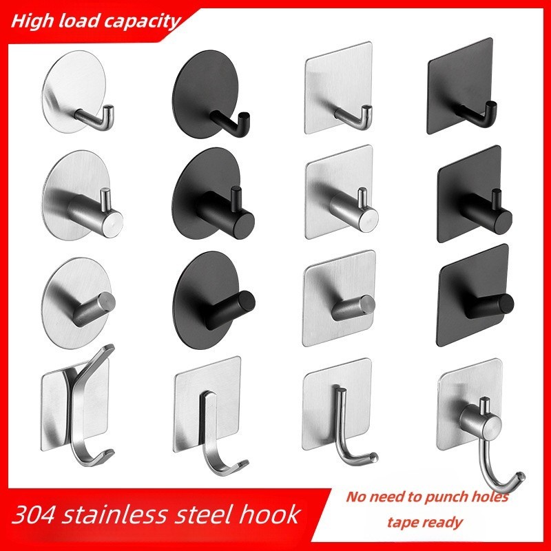 304 stainless steel hook/free of punch holes/high load/tape ready/tear ...