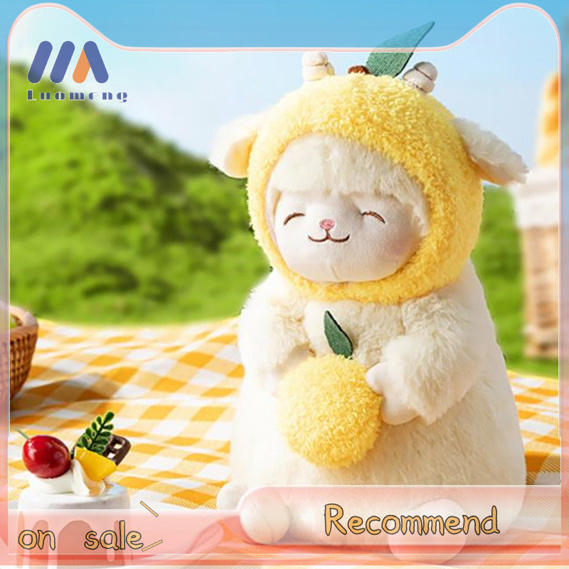 LuoMeng Sweet White Sheep Lam Hold Soft Stuffed Hug Doll Plush Toy Lamb Standing Figure Kid Girl ...