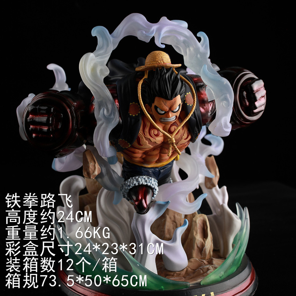 Manyu Anime Iron Fist Lufei Double Fist Luffy Battle Scenario Modeling ...