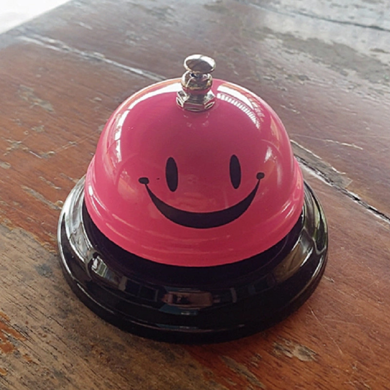 Call Bell Lovely Smile Face Desk Service Bell Ding Bell for Restaurant ...