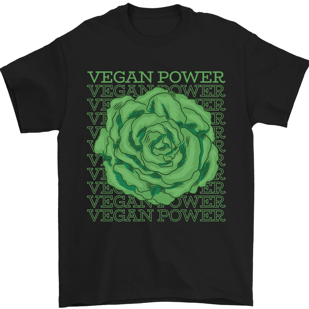 Vegan Power Mens T-Shirt Soft Cotton | Shopee Philippines