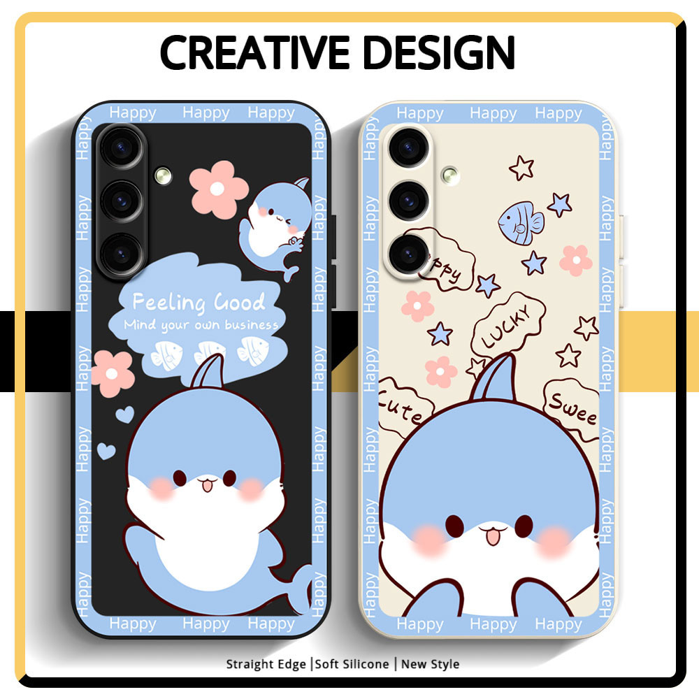 Cute Cartoon Case For Samsung A15 A25 A35 A55 5G A14 A24 4G Galaxy A34 ...
