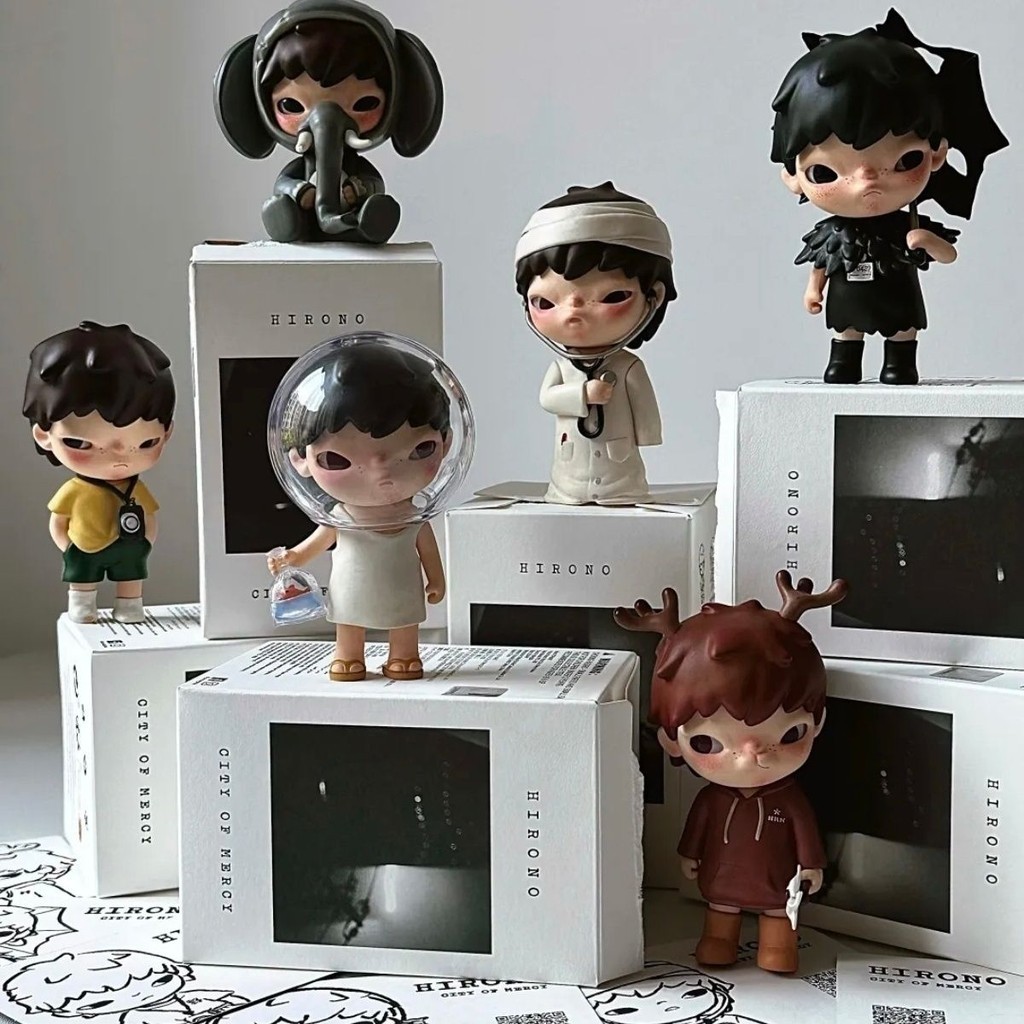 Official Authentic POPMART HIRONO3 Generation City of Mercy Series ...