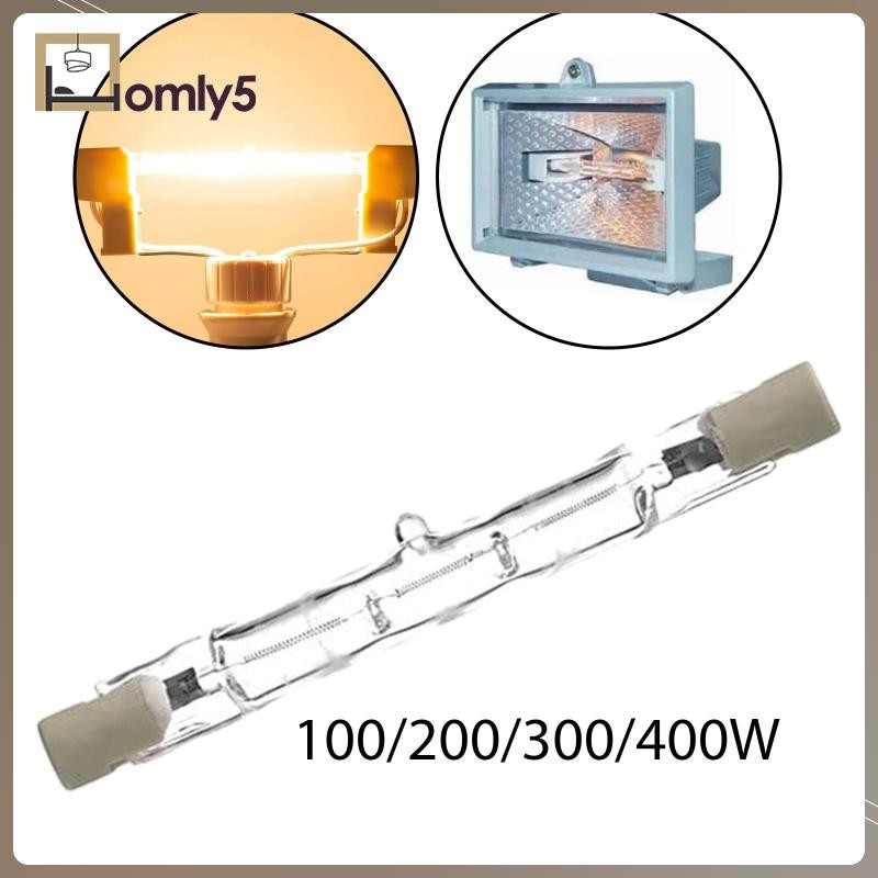 [Homyl5] Halogen Linear Light Bulb Warm White 118mm with Long Lifespan ...