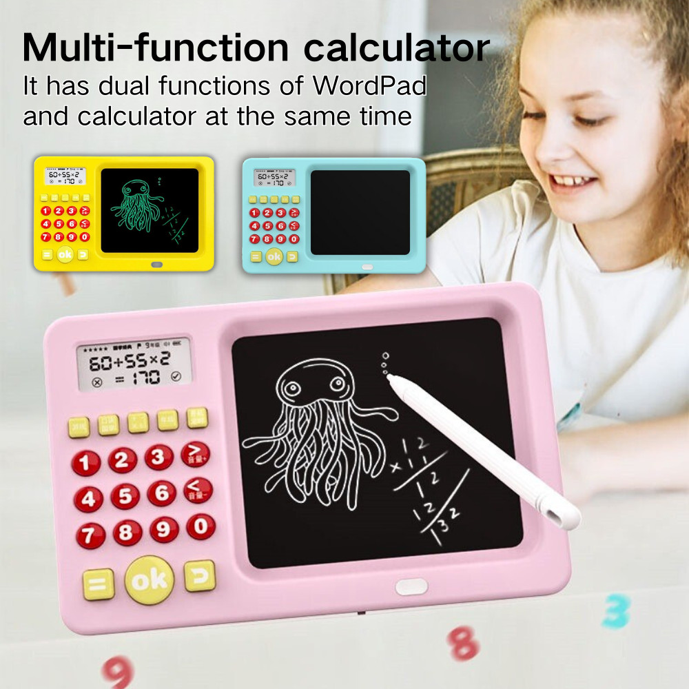 Handwriting Board for Kids, Oral Calculator Learning Machine, Math ...