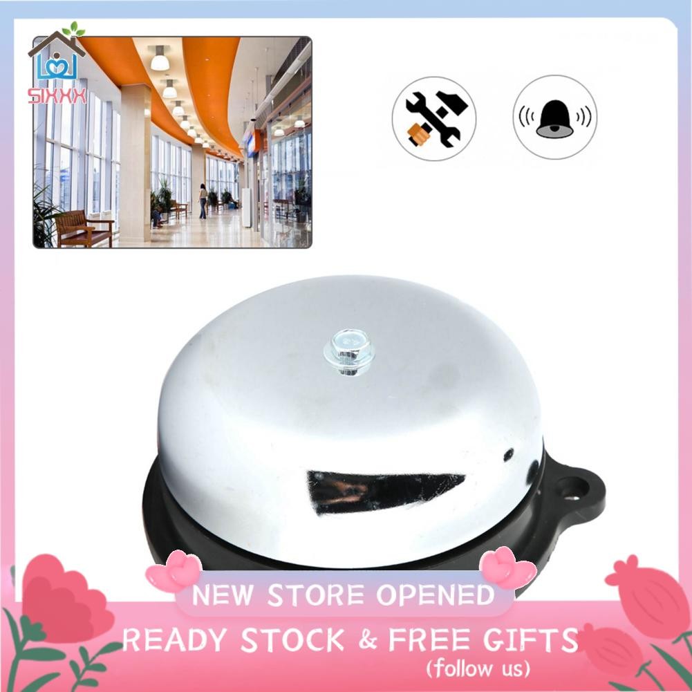Sixxx 100mm 4in Electric Time Bell No-Sparking Alarm for School Factory ...