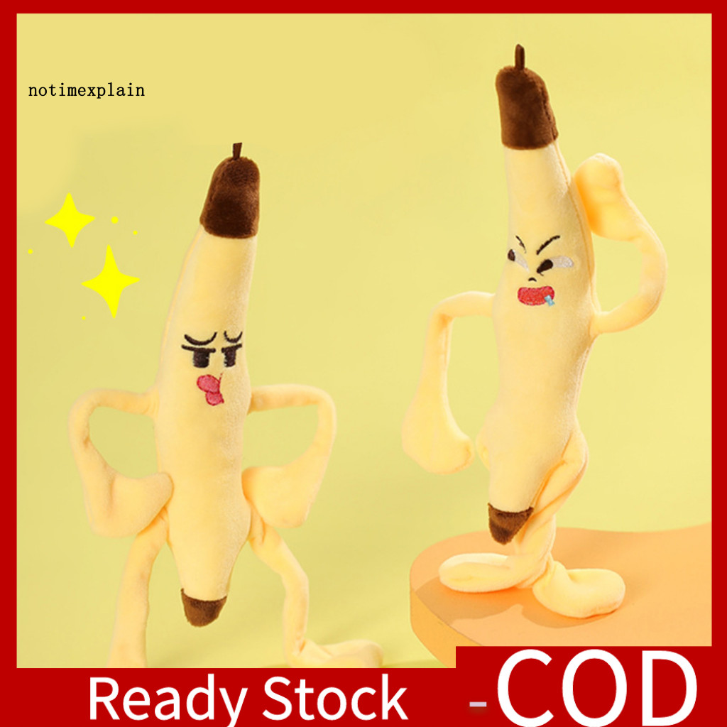 NTA Singing Banana Doll Safe and Comfortable Stuffed Toy Banana Plush ...