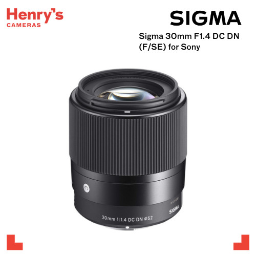 Sigma 30mm F1.4 DC DN (F/SE) for Sony - Henry's Cameras PH | Shopee ...