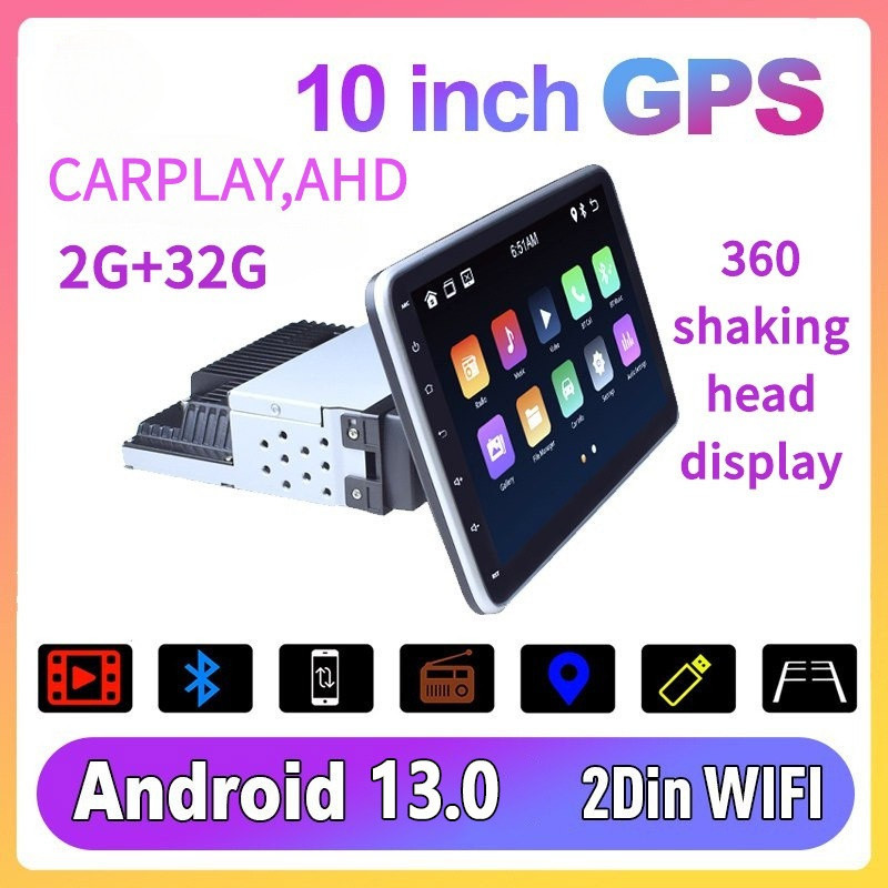 10 inch Android car player MP5 all in the network universal radio 360 ...