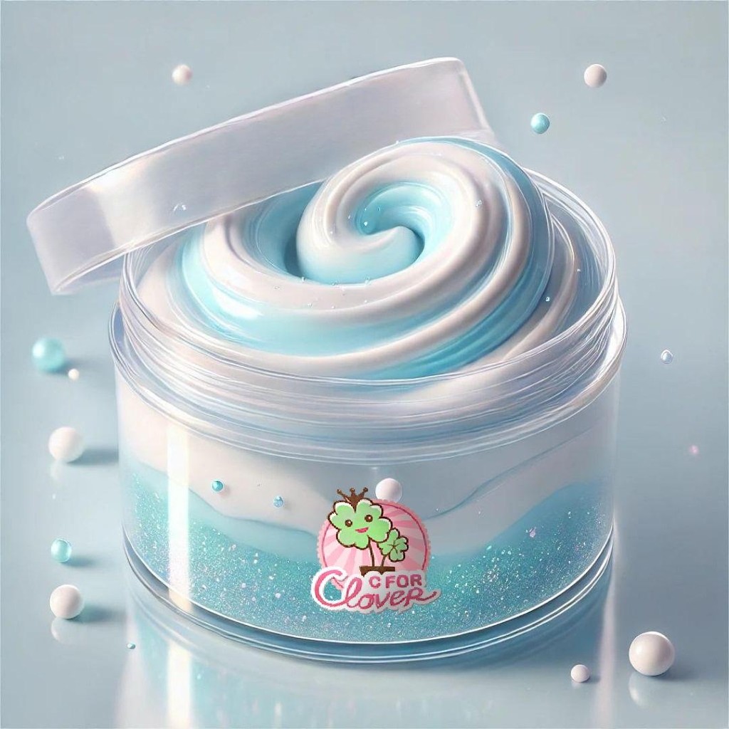 (CFC) Icy BLUE SLIME BY CFORCLOVER - DIY VERSION soft elastic children ...