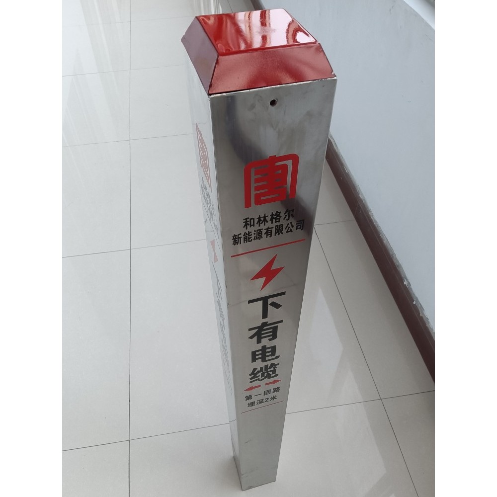 Stainless Steel Marker Peg Warning Pile Crossing Pile Marking Stone ...