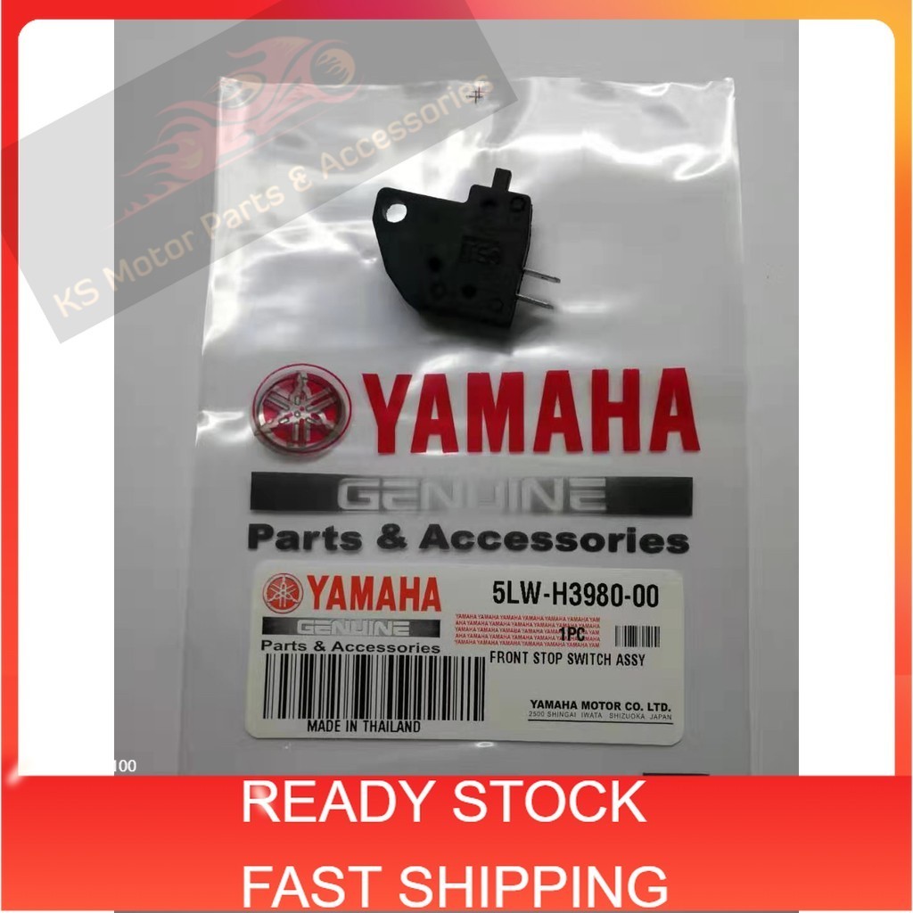 Motorcycle Front Brake Stop Switch Lights Lamps Lever Press Button for ...