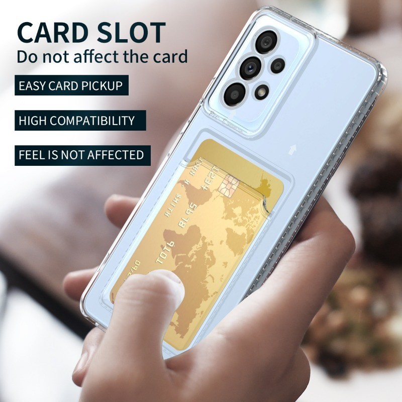 Photocard Casing For Samsung Galaxy A16 A06 A05S A05 A24 A14 S24 A55 A35 A25 A15 5G A34 A54 S23 ...